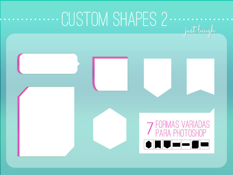Custom Shapes Pack 2 by JustLaugh143 on DeviantArt