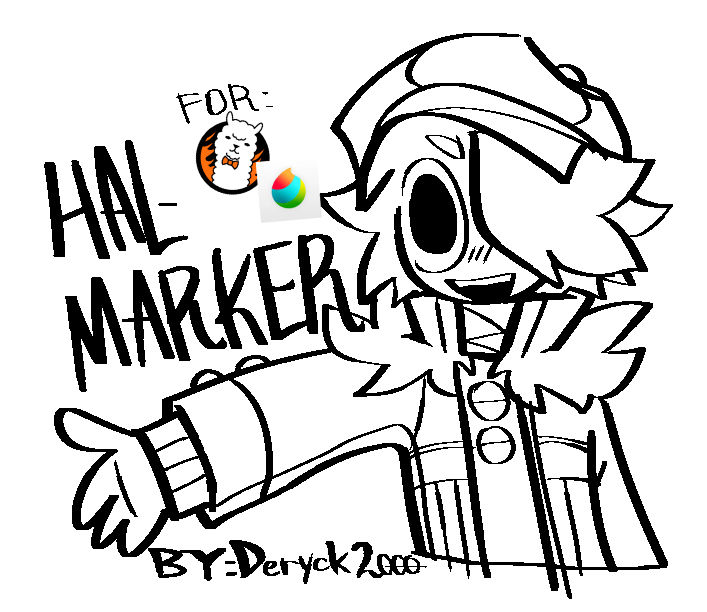 HAL-MARKER-FA [ FireAlpaca, Medibang Paint ] by deryck2000 on DeviantArt
