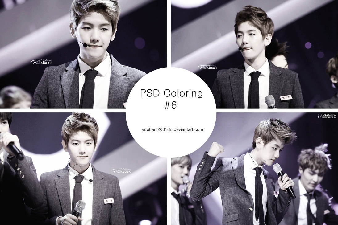 132312 PSD Coloring #6 {BaekHyun - EXO} by EXOtic-Shinniee on DeviantArt