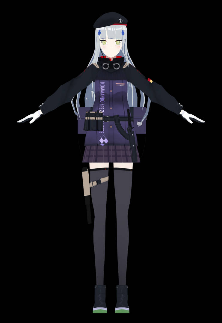 Girls Frontline: HK416 by Blade-Wild on DeviantArt