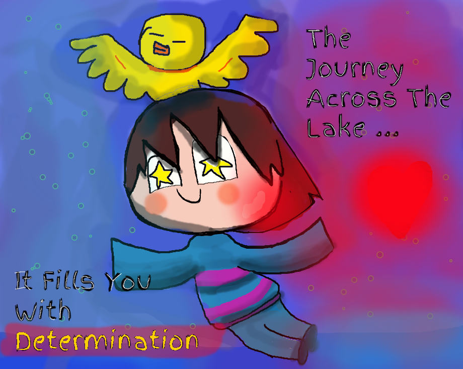 FRISK AND DALE THE DUCK by IBite105 on DeviantArt
