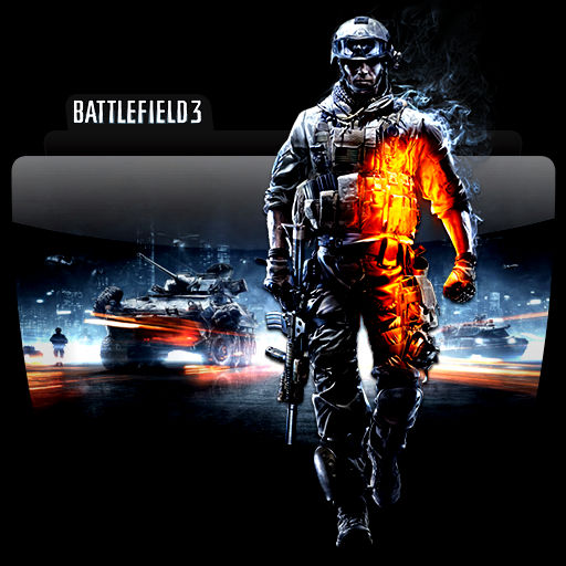 Colorflow Game Folder Icon: Battlefield 3 by pasha277 on DeviantArt