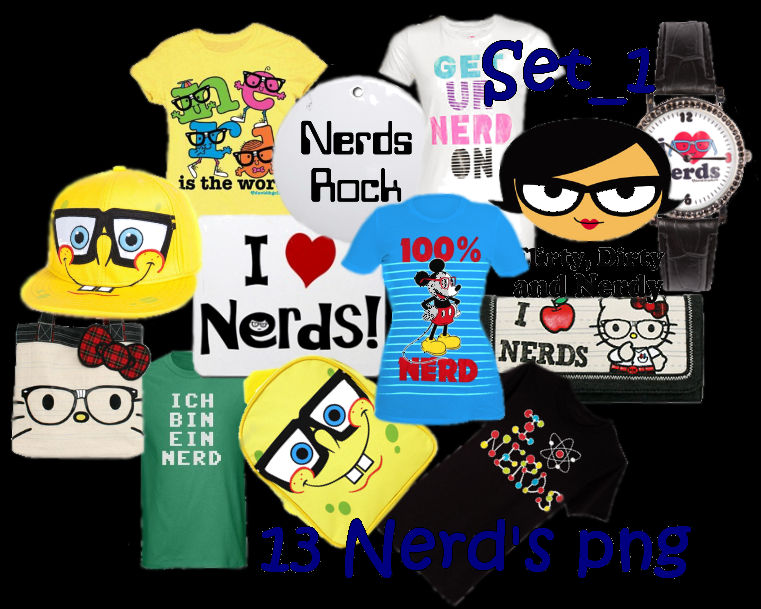13 Nerd's Png Set_1 by JEricaM on DeviantArt