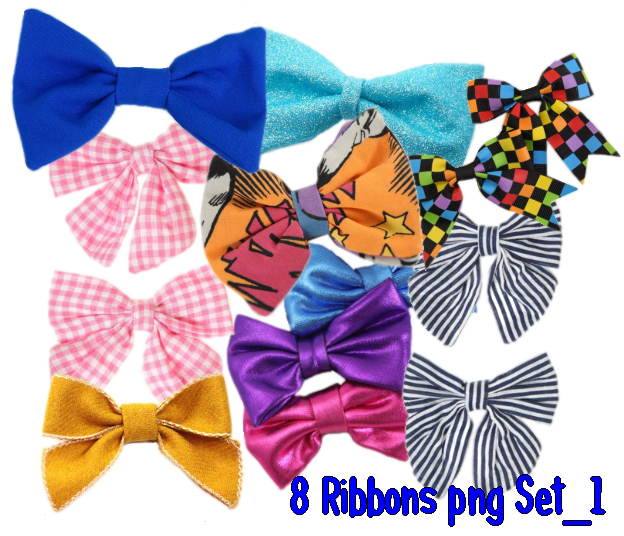 8 Ribbon's Png Set1 by JEricaM on DeviantArt