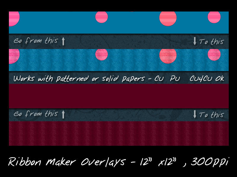 Ribbon Maker Overlay by slavetofashion69 on DeviantArt