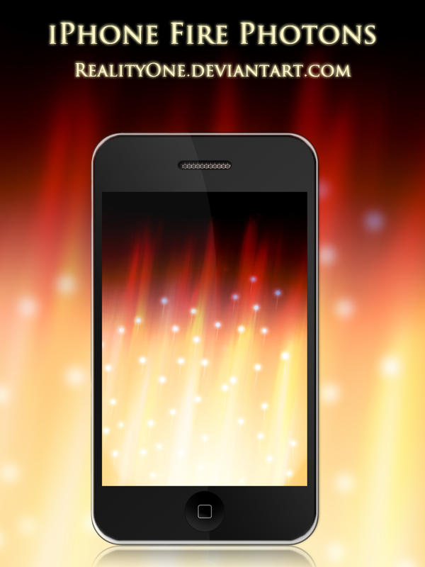 iPhone Fire Photons by RealityOne on DeviantArt