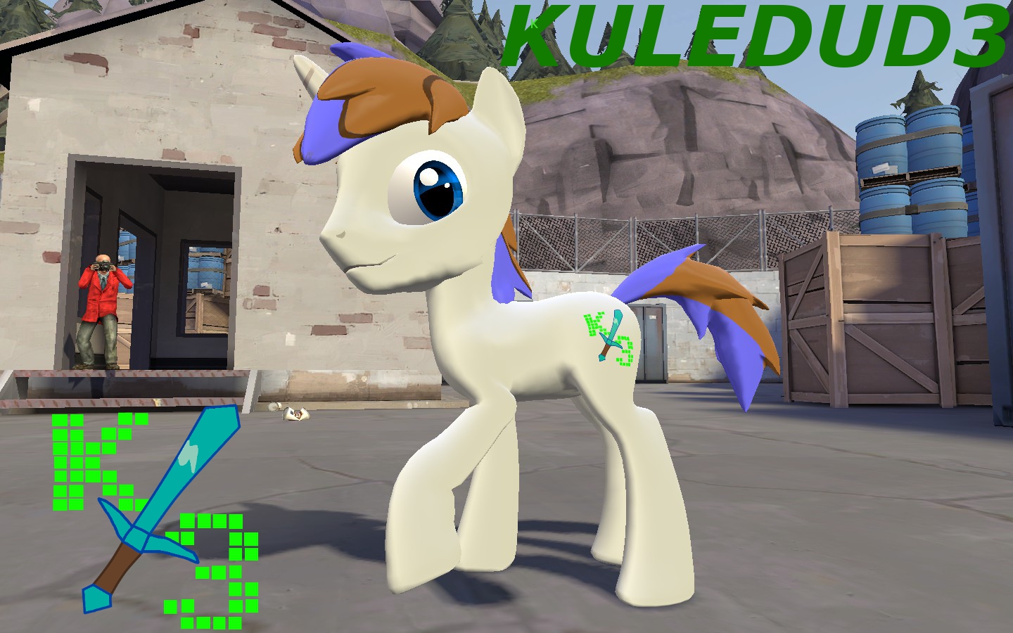 Kuledud3 Garrysmod/SFM pony OC request by LunarGuardWhoof on DeviantArt