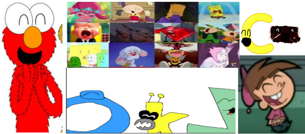 Elmo and fiends are Laugh 12 Crying by mariozito on DeviantArt