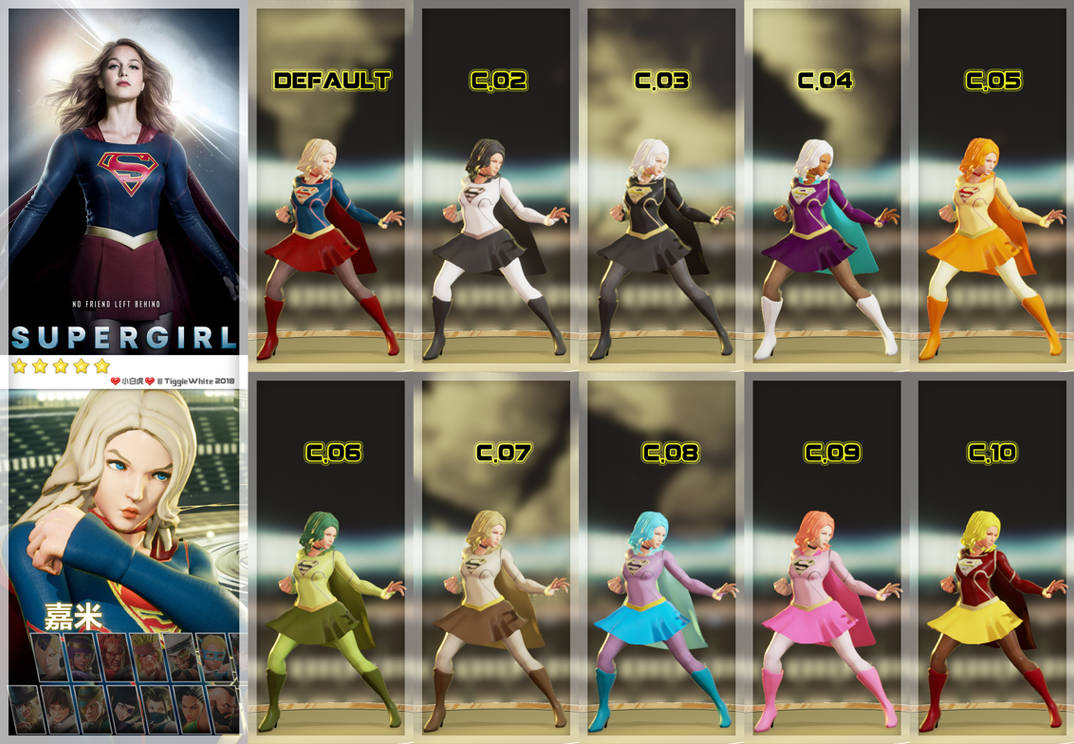 [SFV MOD] - Super Girl - Cammy C7 by TiggieWhite on DeviantArt