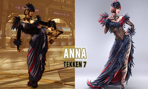 [SFV MOD Preview] Juri as Anna Williams-Tekken7-1 by TiggieWhite on ...
