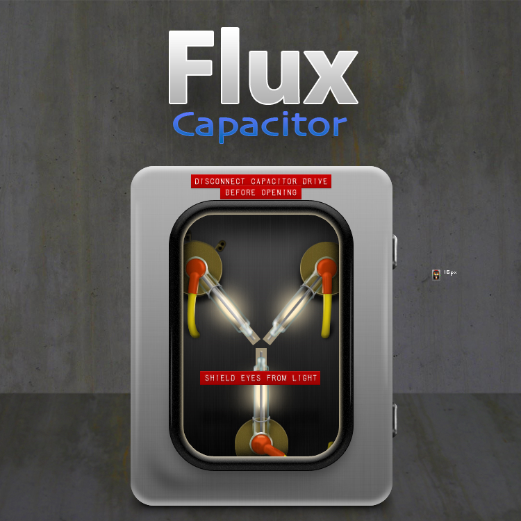 Flux Capacitor Time Machine by cavemanmac on DeviantArt