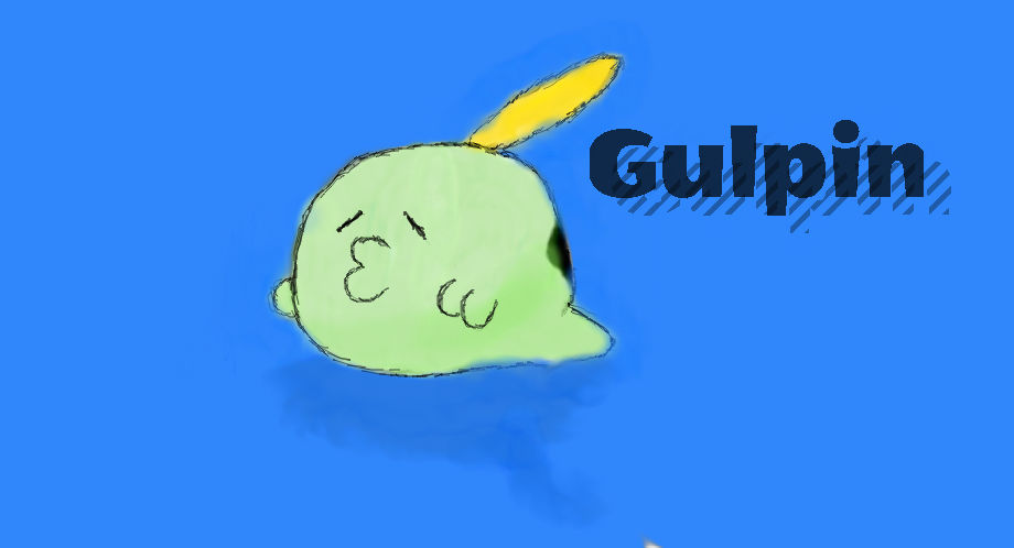 Gulpin Sketch by bloojae on DeviantArt