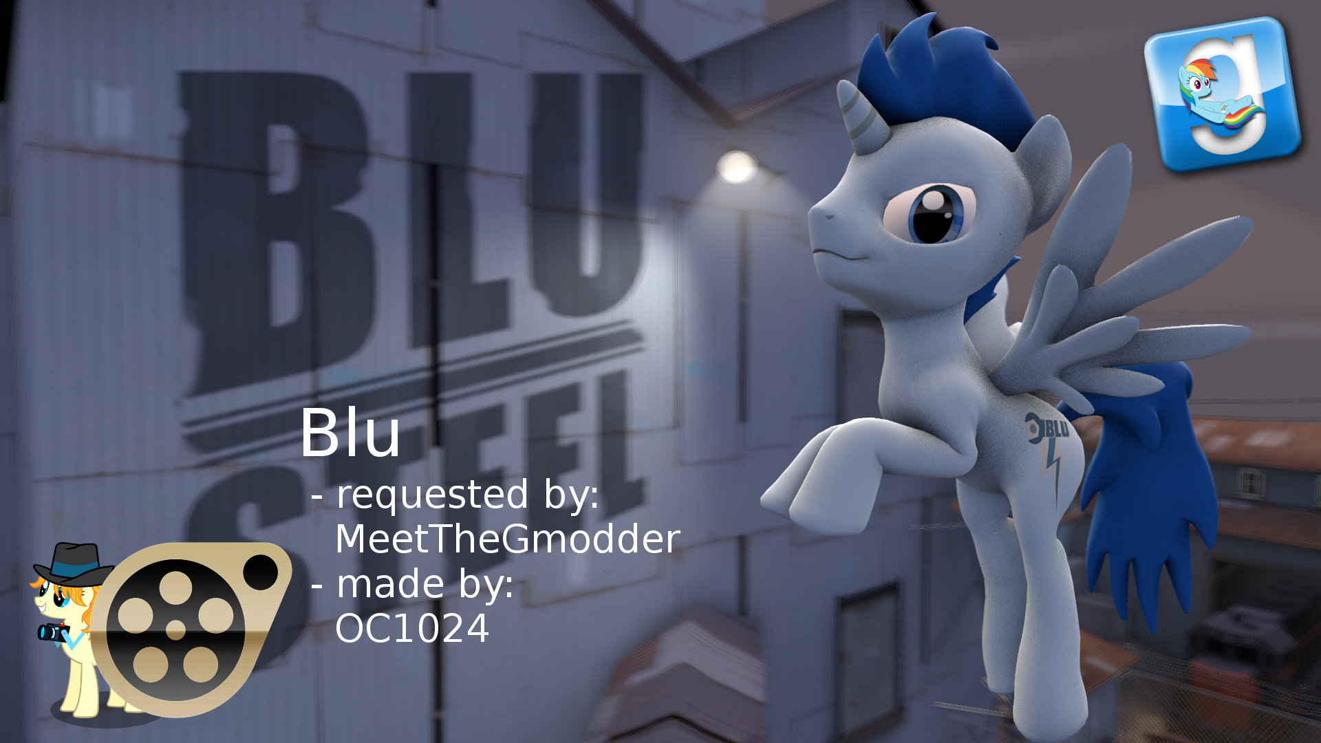 [SFM] [Gmod] BLU Pony by OC1024 on DeviantArt