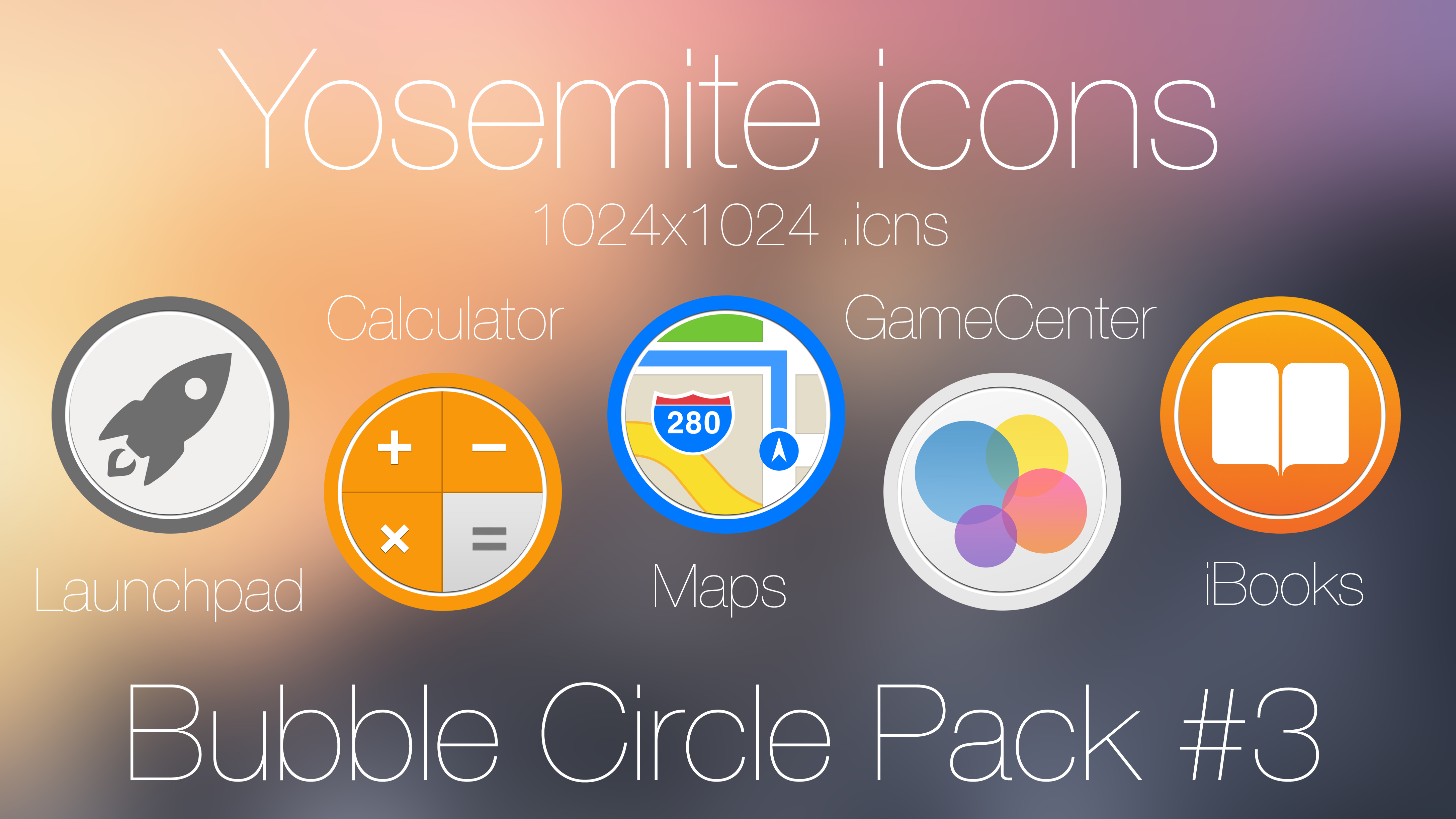 Bubble Circle icon Pack 3 by scafer31000 on DeviantArt