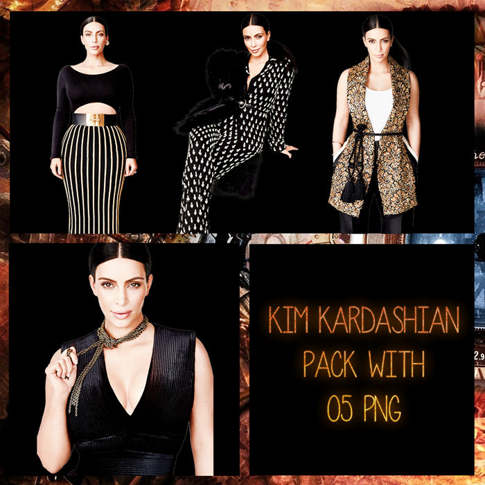 Kim Kardashian Pack PNG #1 by maarcopngs on DeviantArt