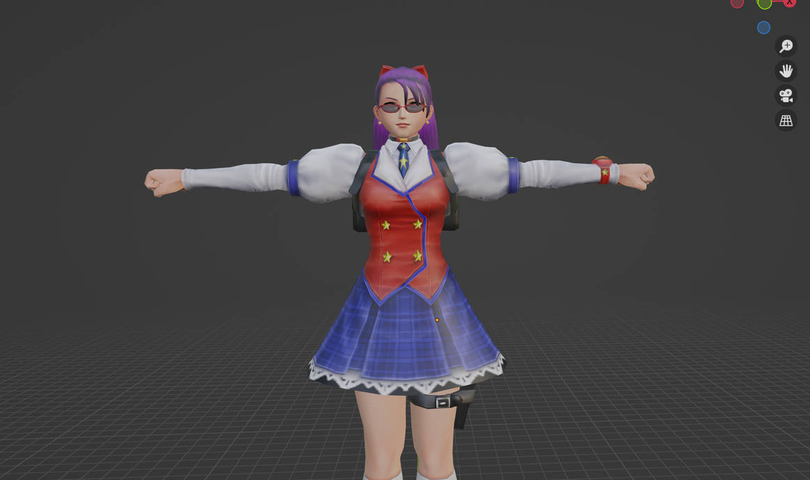 KOF Maximum Impact 2 - Athena 2P by RivalOugi on DeviantArt