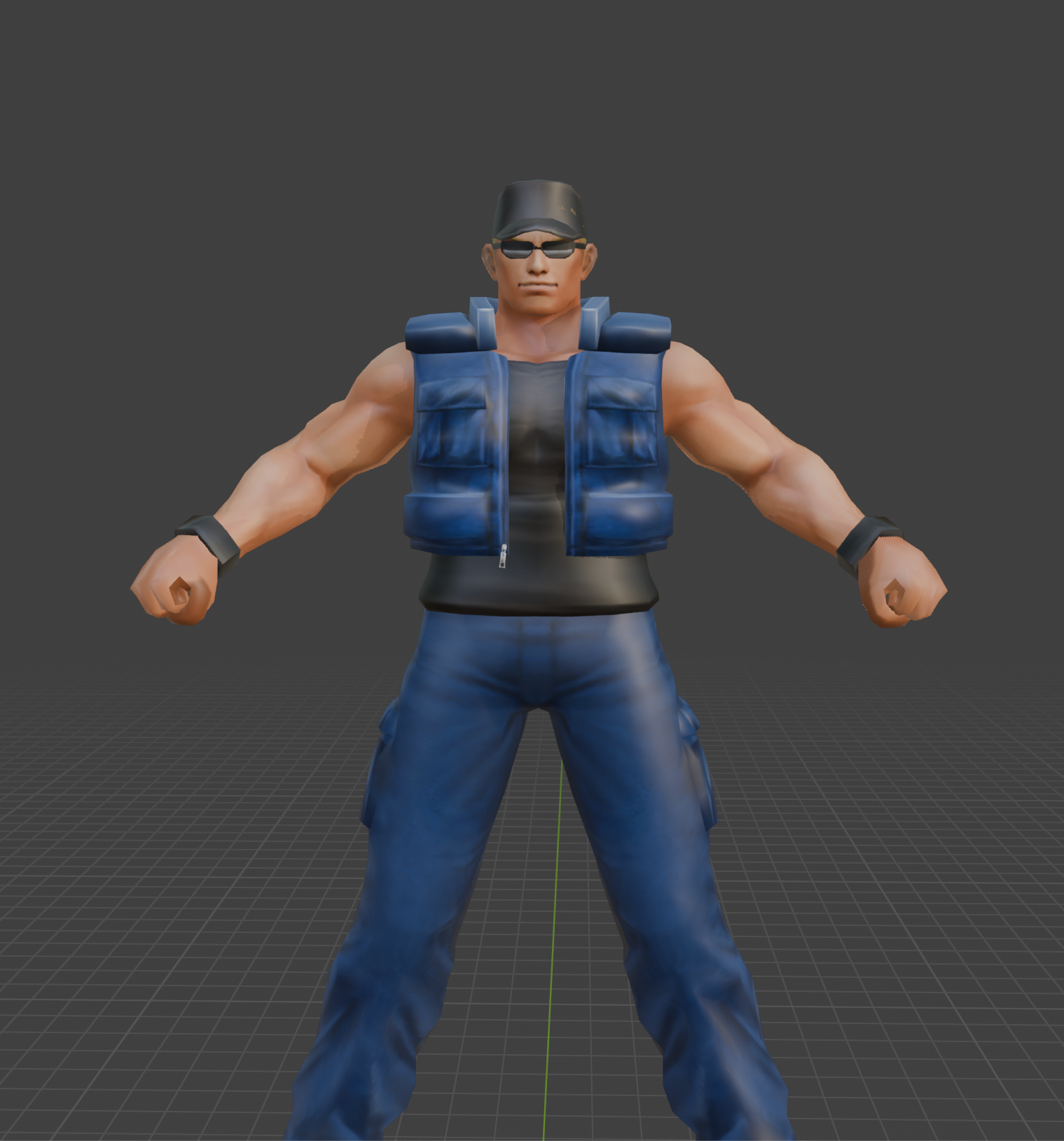 KOF Maximum Impact 1 - Clark 1P by RivalOugi on DeviantArt