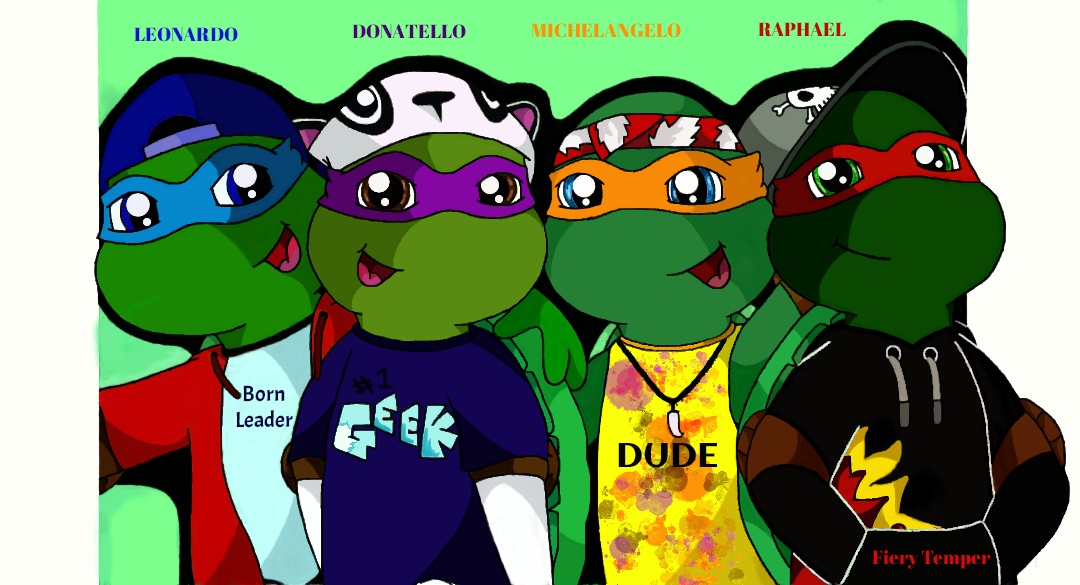 TMNT Kids by DonatelloHawkx on DeviantArt
