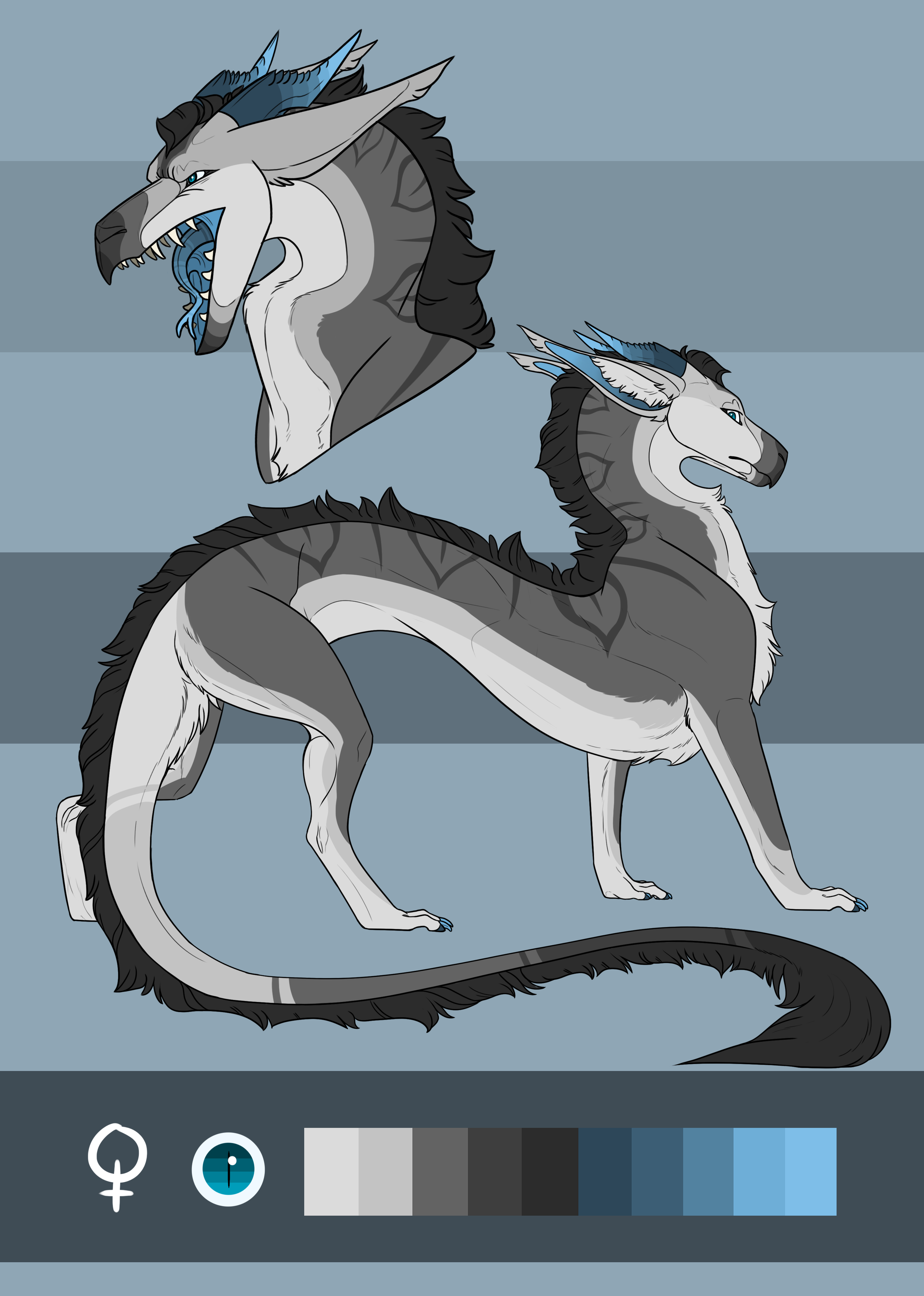 [Oc Ref] Vernid/Dragon Hybrid by Viisrah on DeviantArt