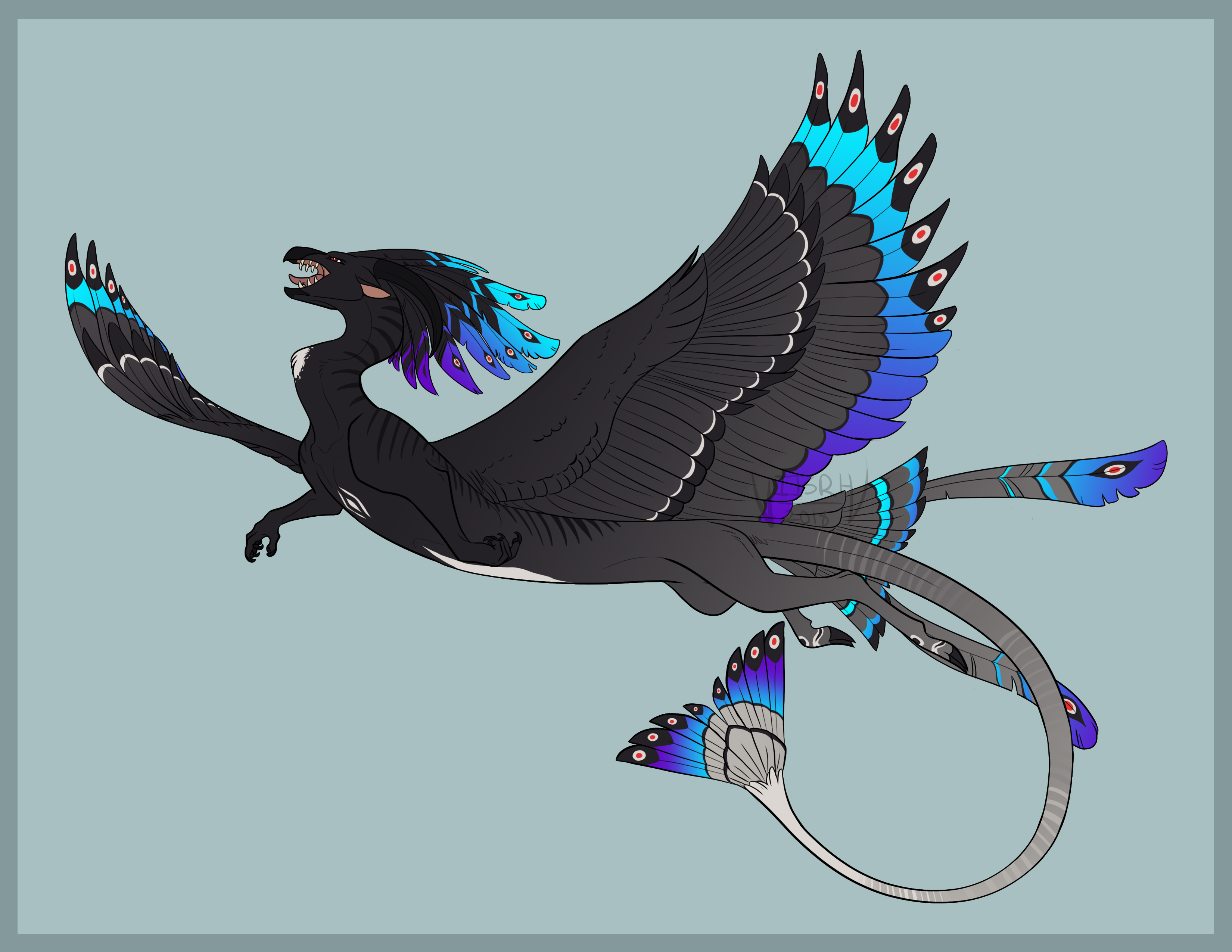 [Adopt] Feathered Dragon - OTA - OPEN by Viisrah on DeviantArt