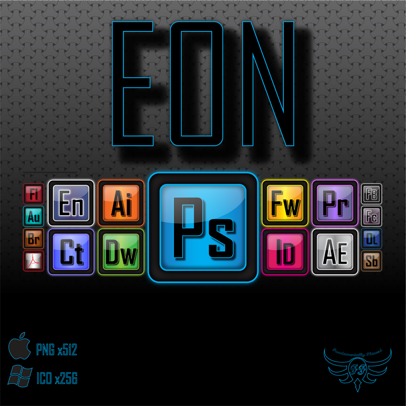 EON CS5 Complete Icon Pack MacWin by Fundamentally-Flawed on DeviantArt