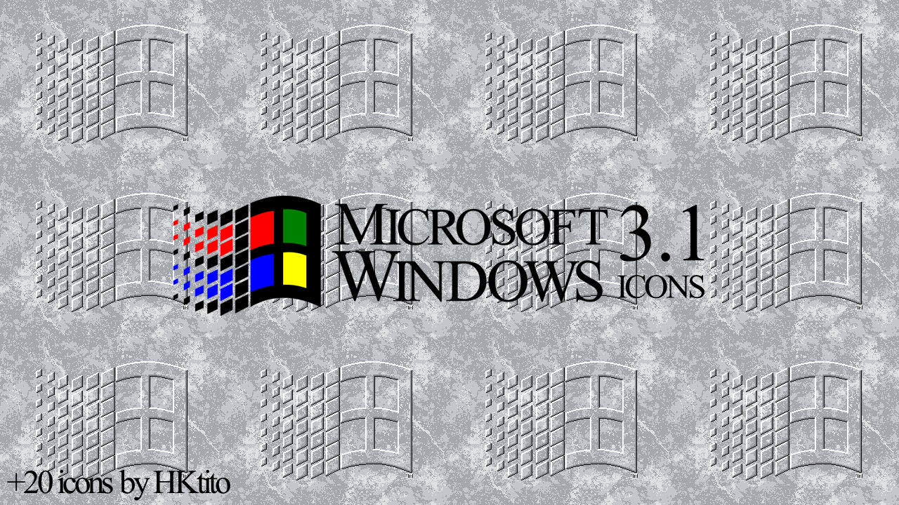 Windows 3.1 Icons by HKtito by HKtorito on DeviantArt