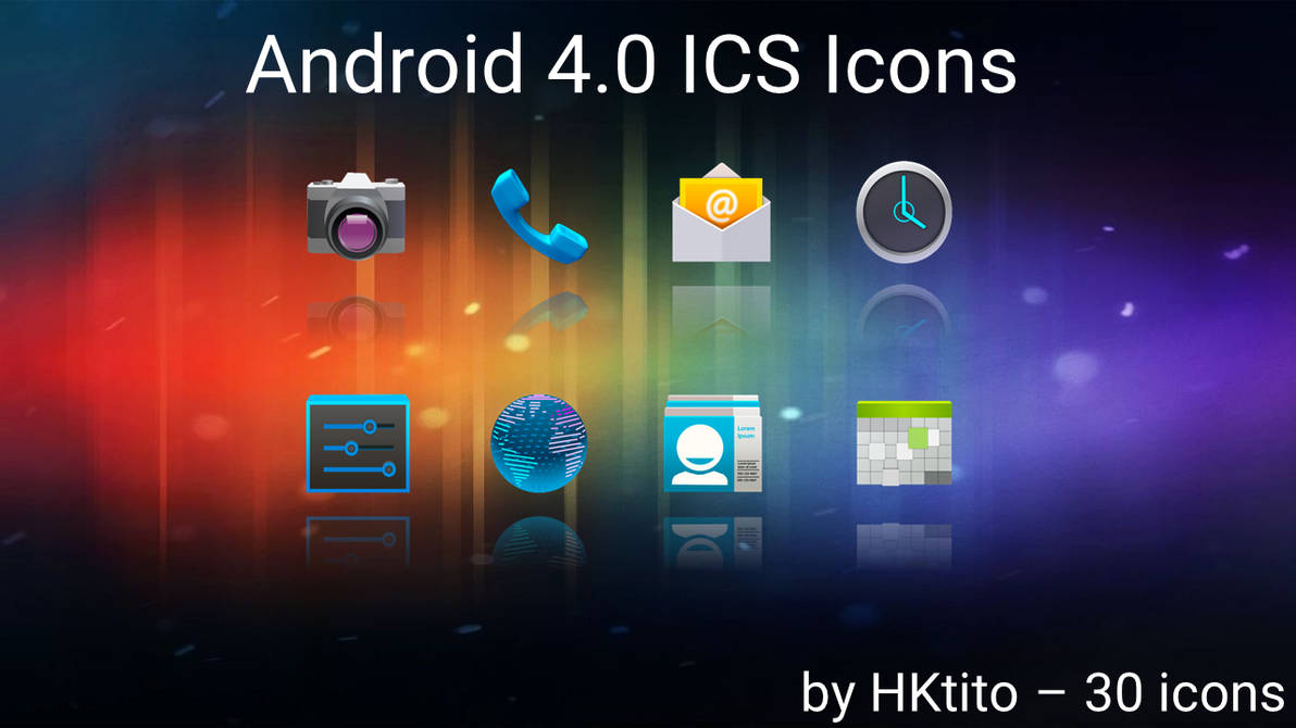 Android 4.0 ICS Icons by HKtorito on DeviantArt Android 4.0 ICS Icons by HKtorito on DeviantArt