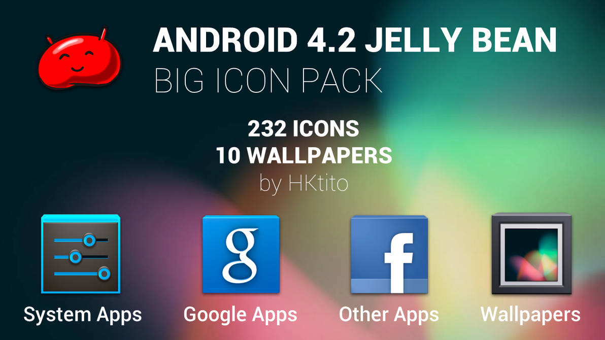 Android 4 2 Jelly Bean Big Icon Pack By Hktorito On Deviantart