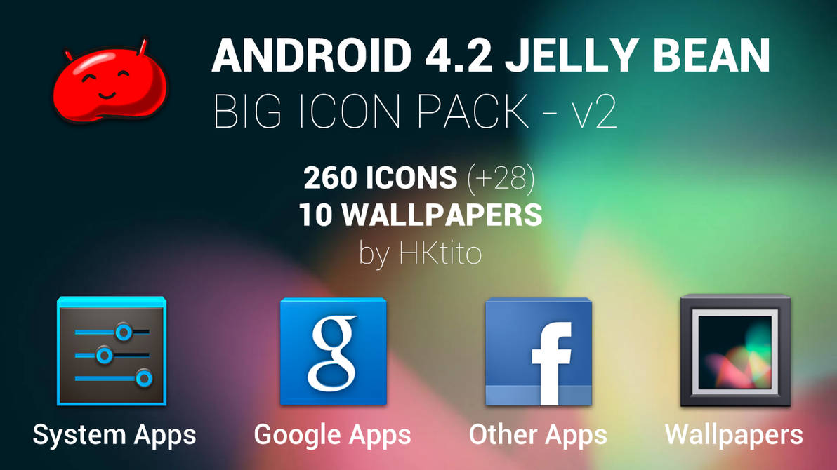 Android 4.2 Jelly Bean Big Icon Pack - v2 by HKtorito on DeviantArt Android 4.2 Jelly Bean Big Icon Pack - v2 by HKtorito on DeviantArt