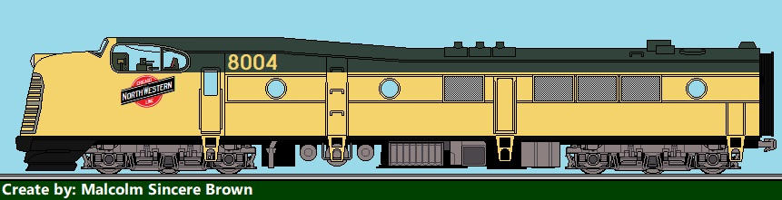 CNW - RTP-33E # 8004 by Hjck1978 on DeviantArt