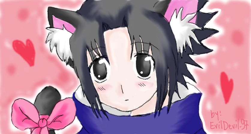 Sasuke neko by EvilDevil-97 on DeviantArt