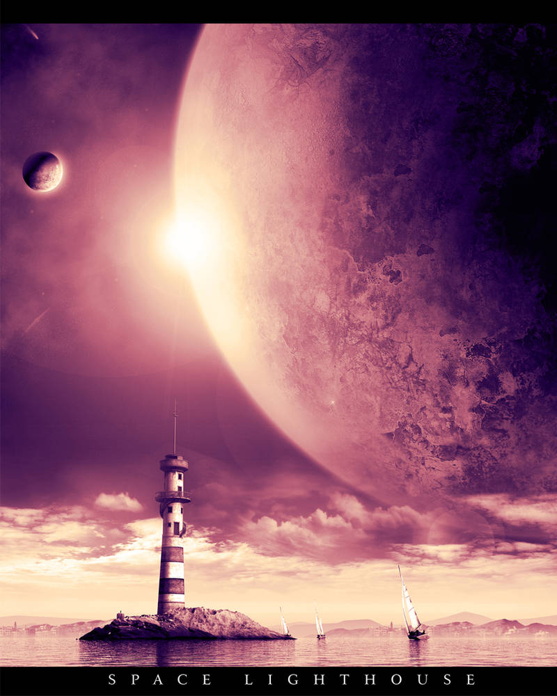 Space lighthouse tutorial by FISHBOT1337 on DeviantArt