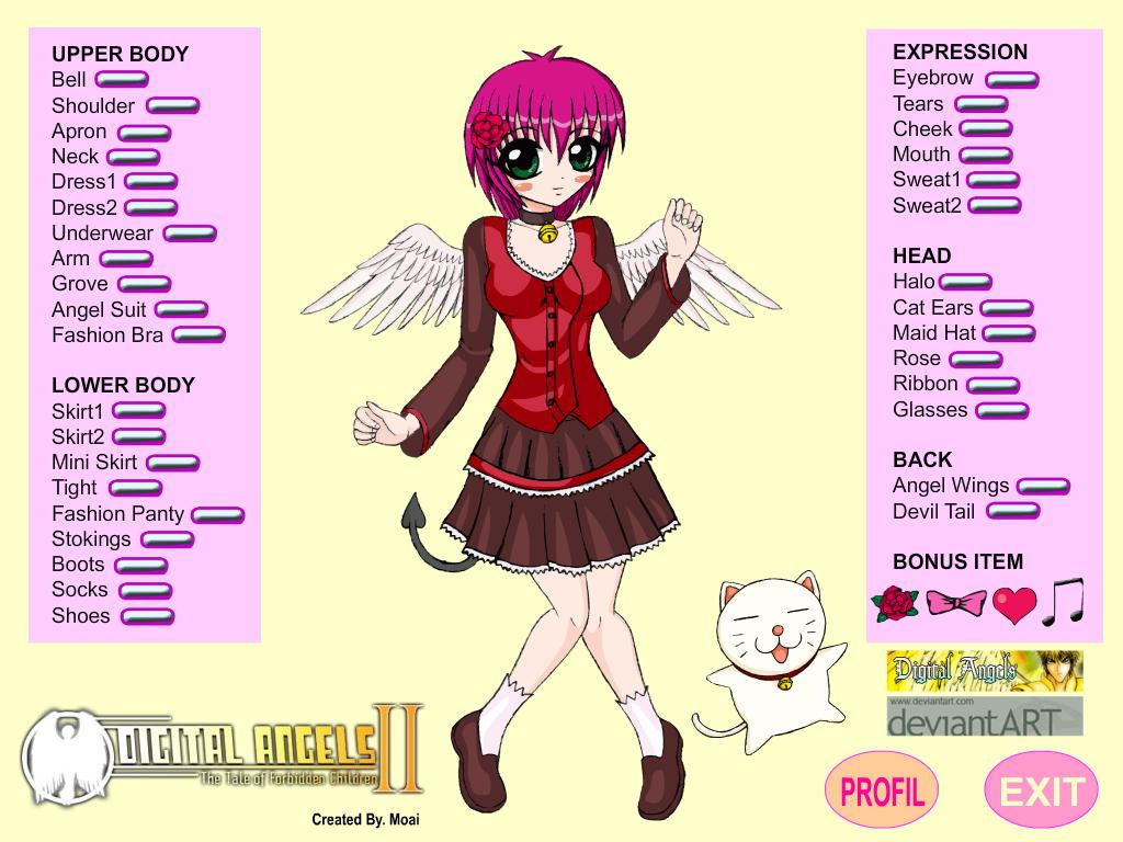 Misa dressing game by moai666 on DeviantArt