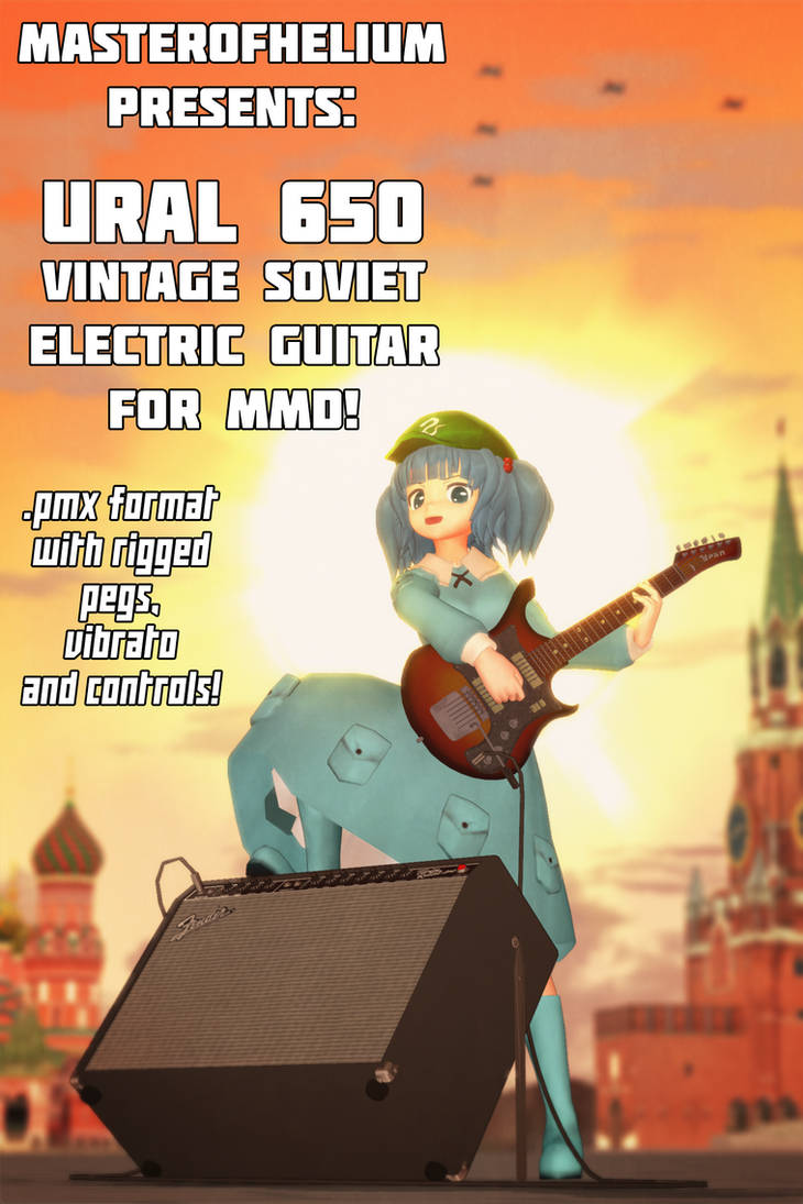[MMD accessory download] Ural 650 electric guitar by MasterOfHelium on ...