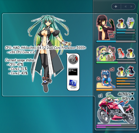 Anime PC Meter by ButzYung on DeviantArt