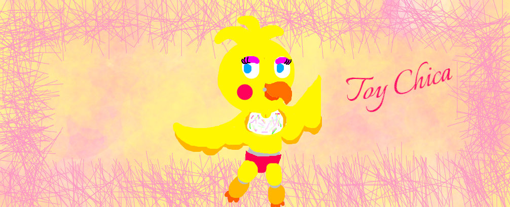 Toy Chica Drawing Lineless by mlpmintheartandcandy on DeviantArt
