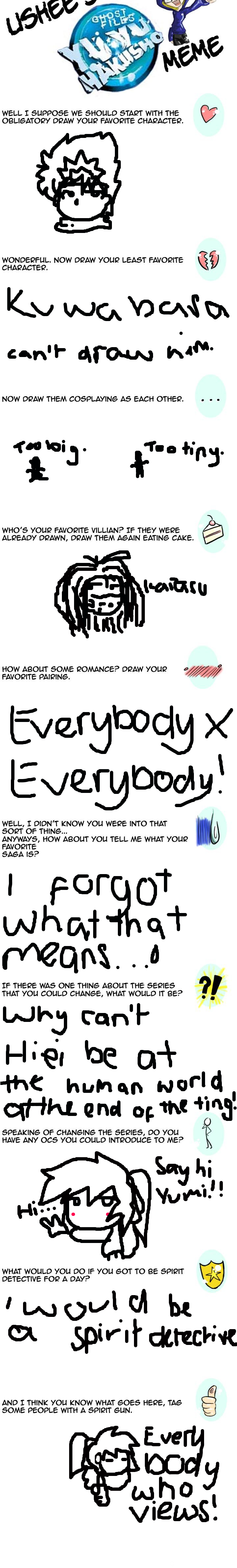 Yu Yu Hakusho Meme! by mlpmintheartandcandy on DeviantArt