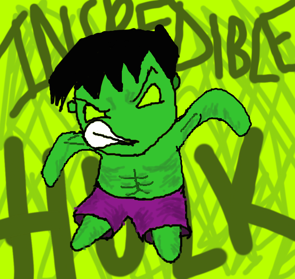 Incredible Hulk chibi by tubekittyexperiment on DeviantArt
