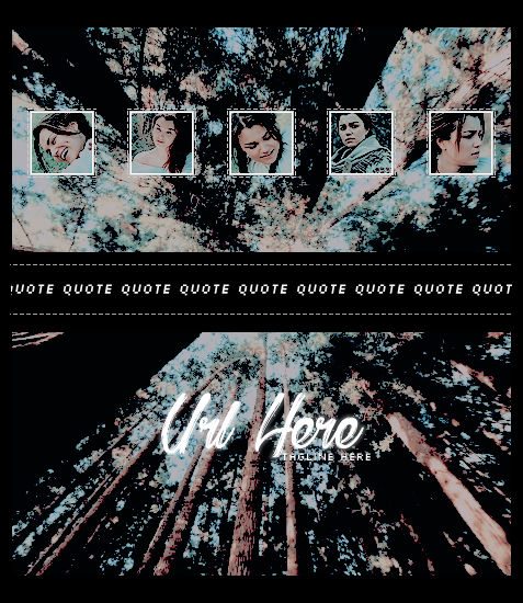 PROMO TEMPLATE 001 :: // SMILE by possiblerps on DeviantArt