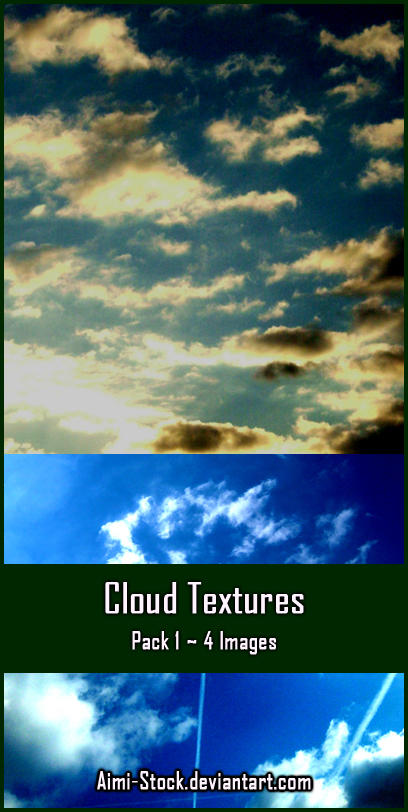 Cloud Textures - Pack 1 by Aimi-Stock on DeviantArt