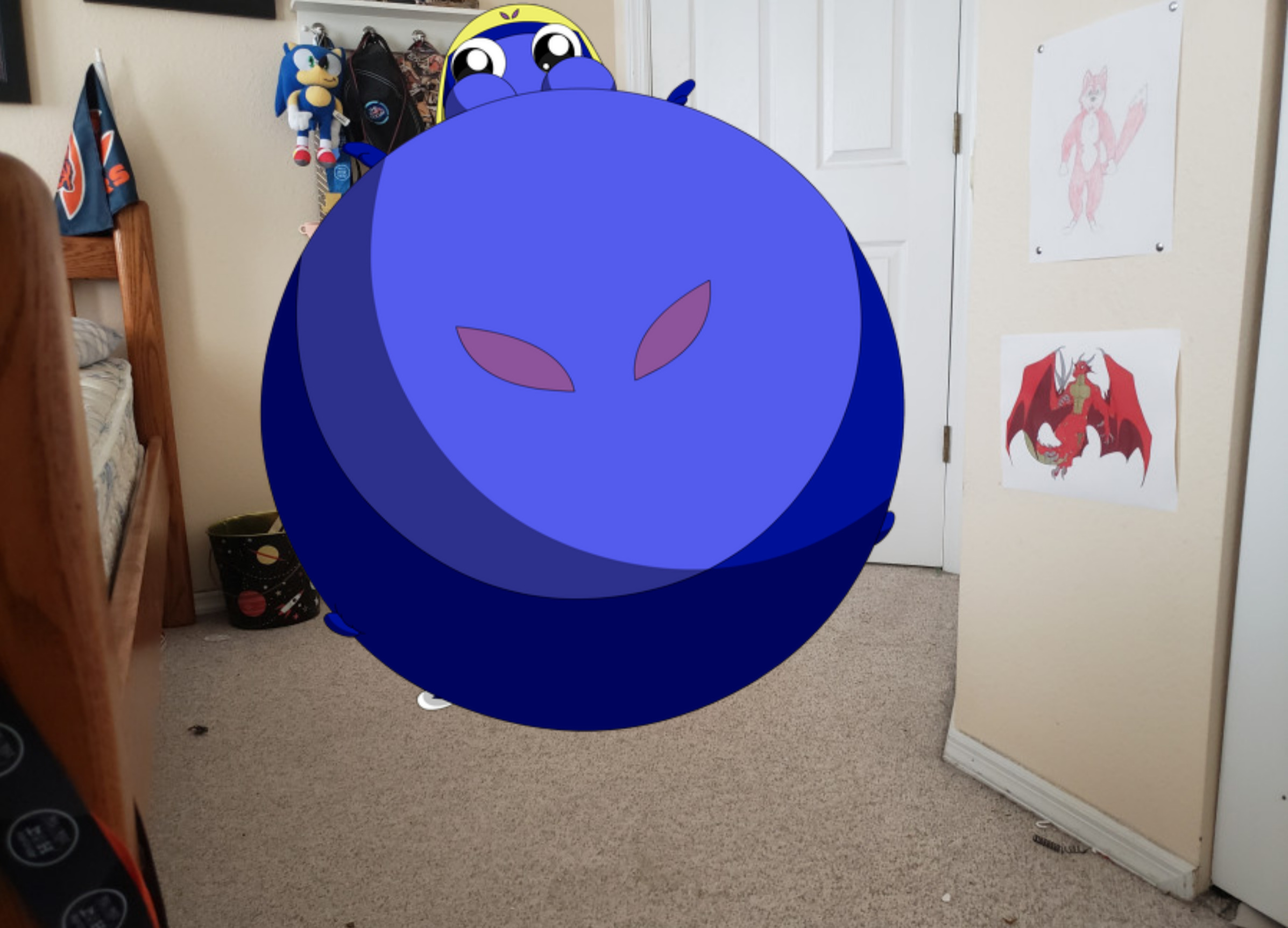 KG becomes a blueberry inside Toby's room. by DicomaTheHumanoid on ...