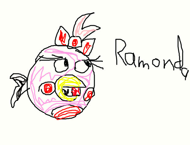Angry nerd birds: Ramonda by Tomsam22 on DeviantArt