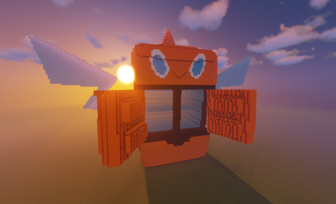 Minecraft Rotom Fridge Build Schematic by JesseTurtles on DeviantArt