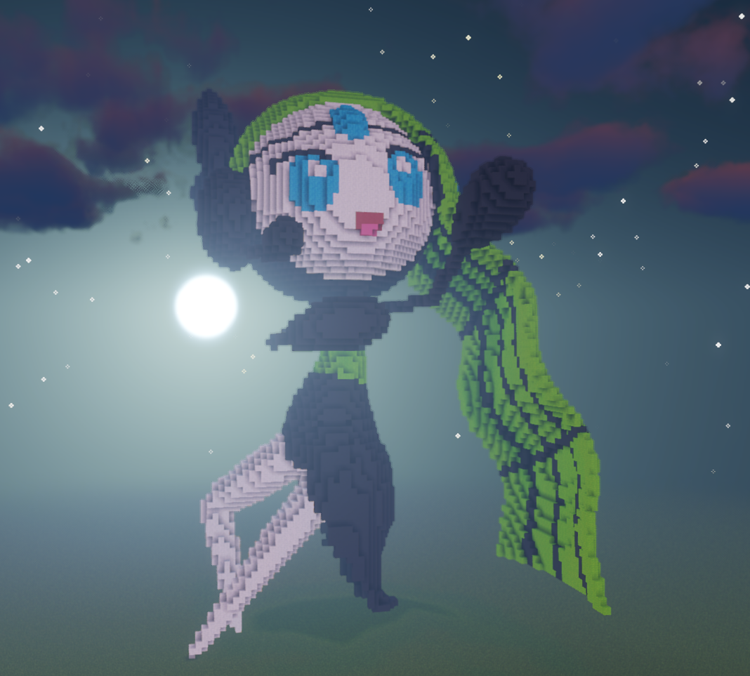 Minecraft Meloetta Build Schematic by JesseTurtles on DeviantArt