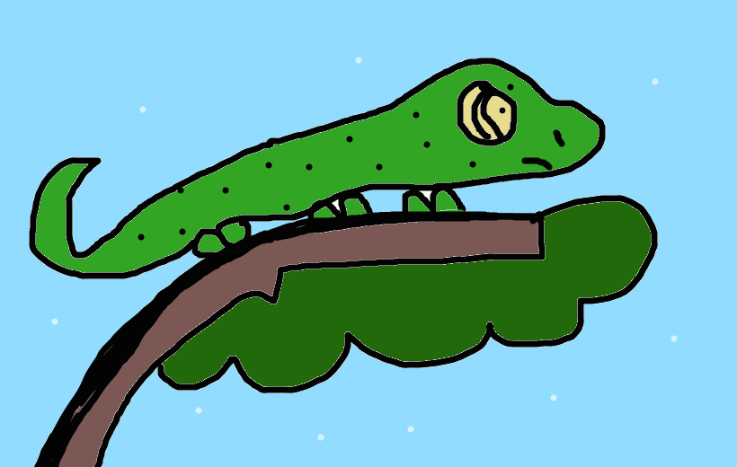 Lizard pounching by Stacey-11 on DeviantArt