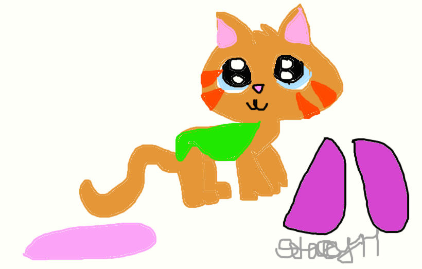 LPS Drawing: Orange Kitten (Cat) by Stacey-11 on DeviantArt