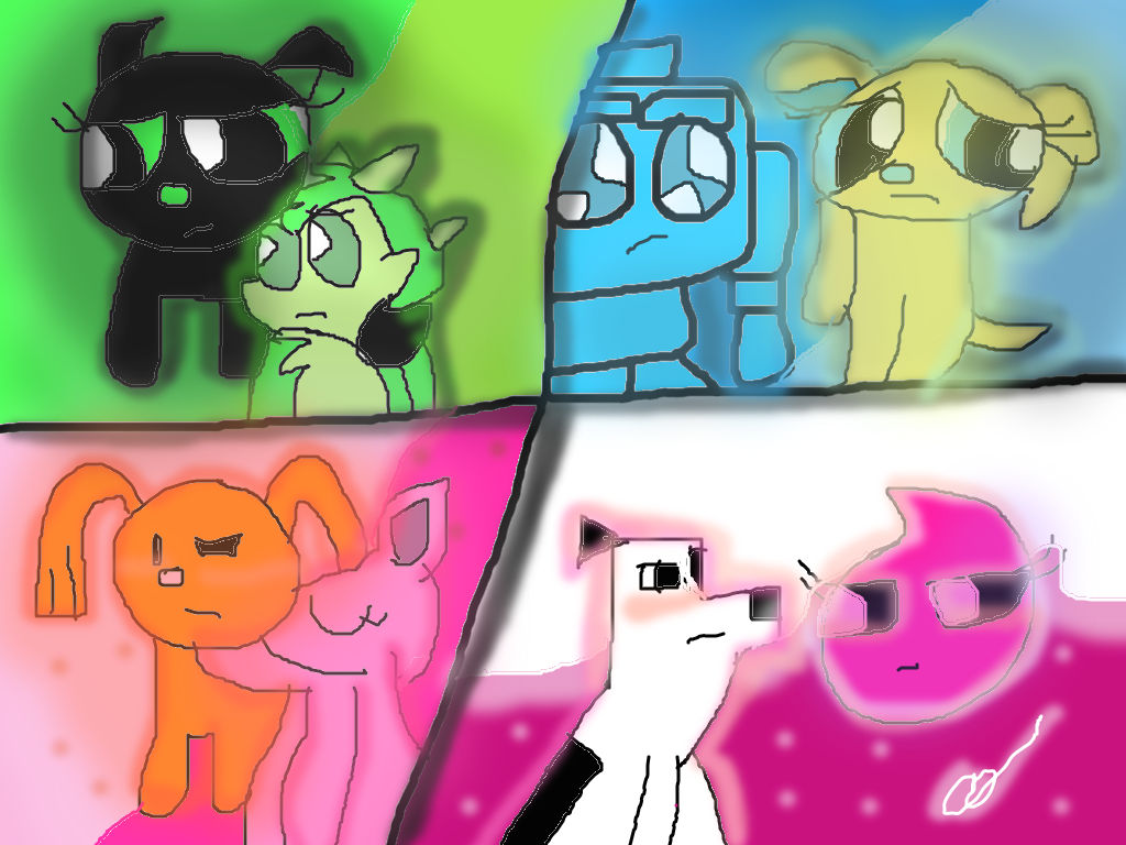 Powerpups x Ghostforce ghosts (shipping meme) by Stacey-11 on DeviantArt