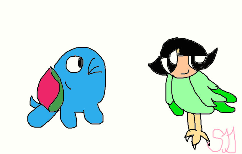 Stacey 11 Crossover Day #1: Bloo And buttercup by Stacey-11 on DeviantArt