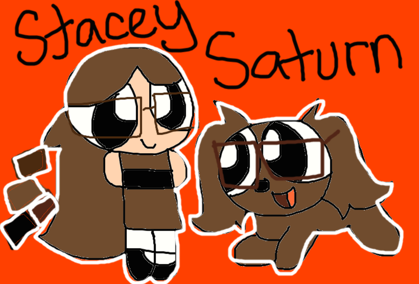 Stacey and Saturn Refrence Sheet - Powerpup OC by Stacey-11 on DeviantArt