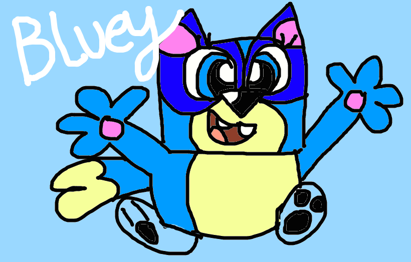 Bluey by Stacey-11 on DeviantArt